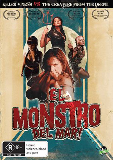 El Monstro del Mar! NEW PAL Arthouse DVD Stuart Simpson Nelli Scarlet ...