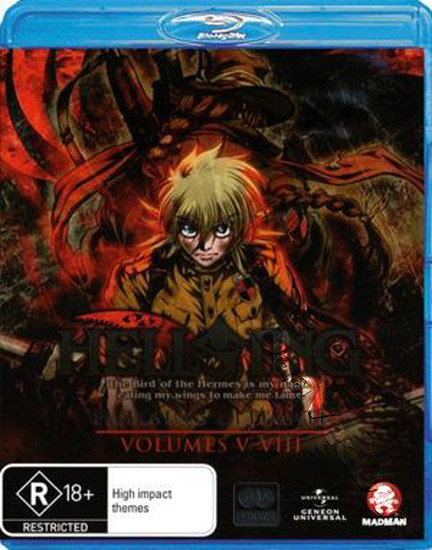 Hellsing: Ultimate Collection 2 (Eps 5-8) NEW Blu-Ray 2-Disc Set ...